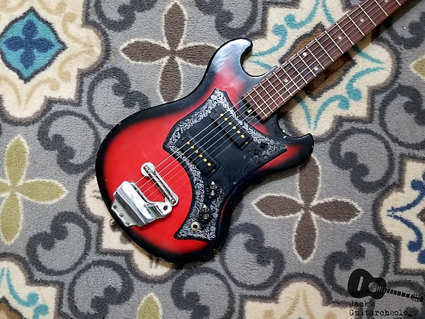 Telestar/Teisco Model 302 Electric Guitar (Early 70s, | Reverb UK