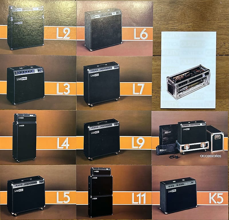 Vintage Lab Series Product Specification Cards (Set) | Reverb