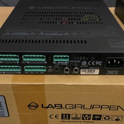 2x Lab Gruppen Lucia 240/2M Amps w/Rackmount kit + External | Reverb