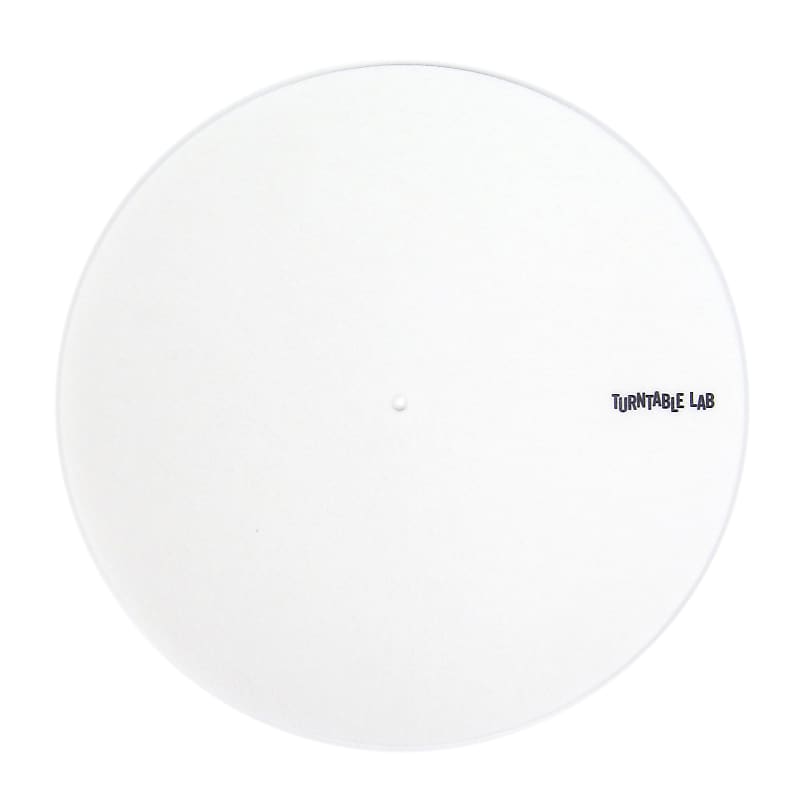 Turntable Lab: Pro Thin Slipmats (Technics Style) - White | Reverb