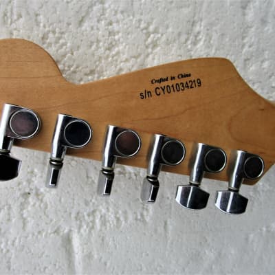 Fender Squire Stagemaster Guitar, 2001, Blue, Three Pu, Fresh | Reverb