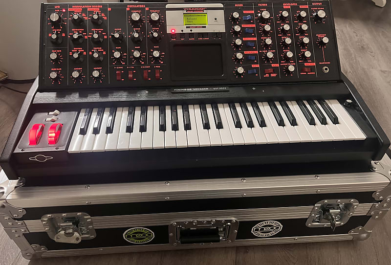 Moog Voyager FIRE RED BCM Edition (12of15) 44-Key | Reverb UK