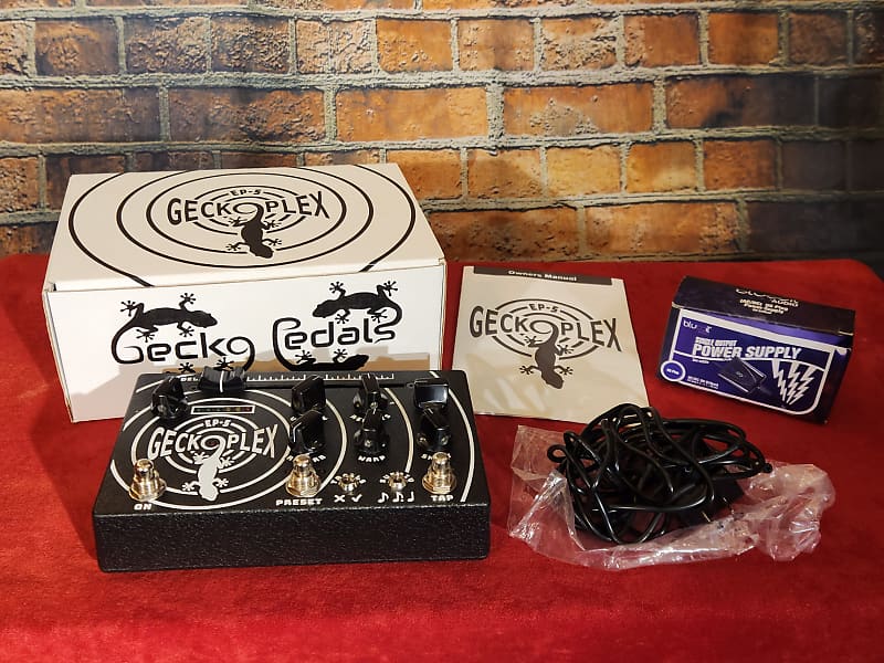 Gecko Pedals Geckoplex EP-5 2021 Black With Power Supply | Reverb