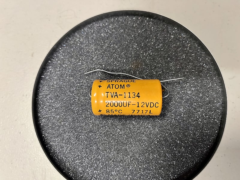 Sprague Atom 2000uf TVA-1134 1977 | Reverb
