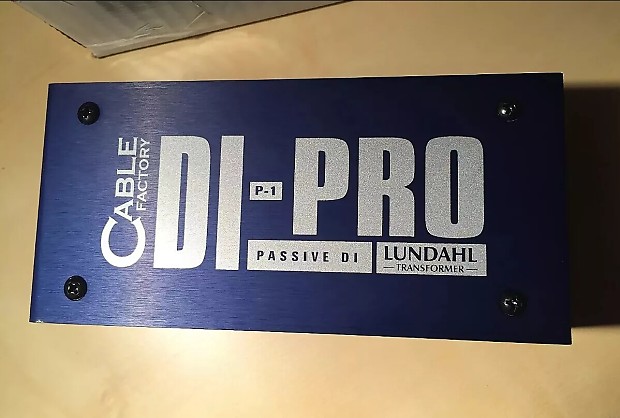 Cable Factory P1 DI Pro 2017 Blue | Reverb