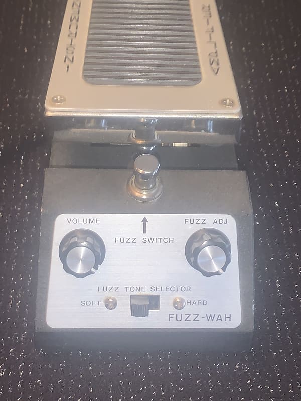 Shin Ei Fuzz Wah Apollo 60’s-70’s - Black chrome | Reverb