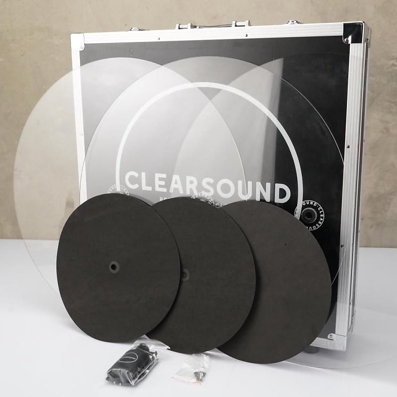 3 Clearsound Cymbal Sheild 22" Circular Sound Baffles w/ | Reverb