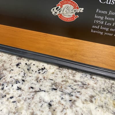 Gibson Display Case Late 90s / Early 2000s Custom Authentic | Reverb