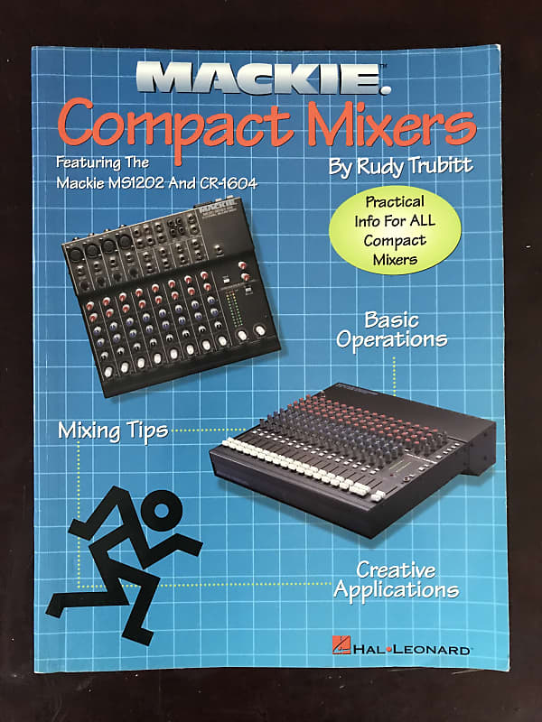 Mackie Compact Mixers book, Hal Leonard 1995 | Reverb