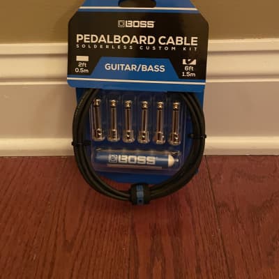 Boss Solderless Pedalboard Cable Kit - 6' | Reverb