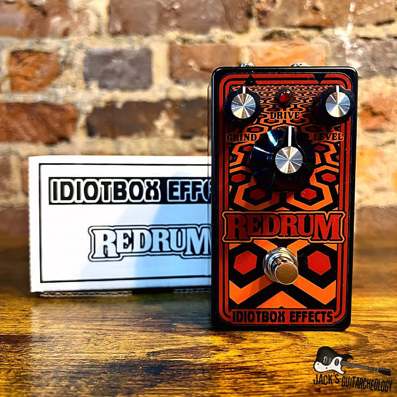 IdiotBox Effects Redrum V2 (2023 - Black) | Reverb UK