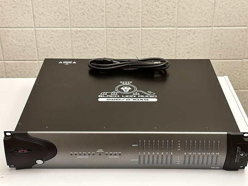Black Lion Audio XB Modified Avid HD I/O Analog 16x16 | Reverb