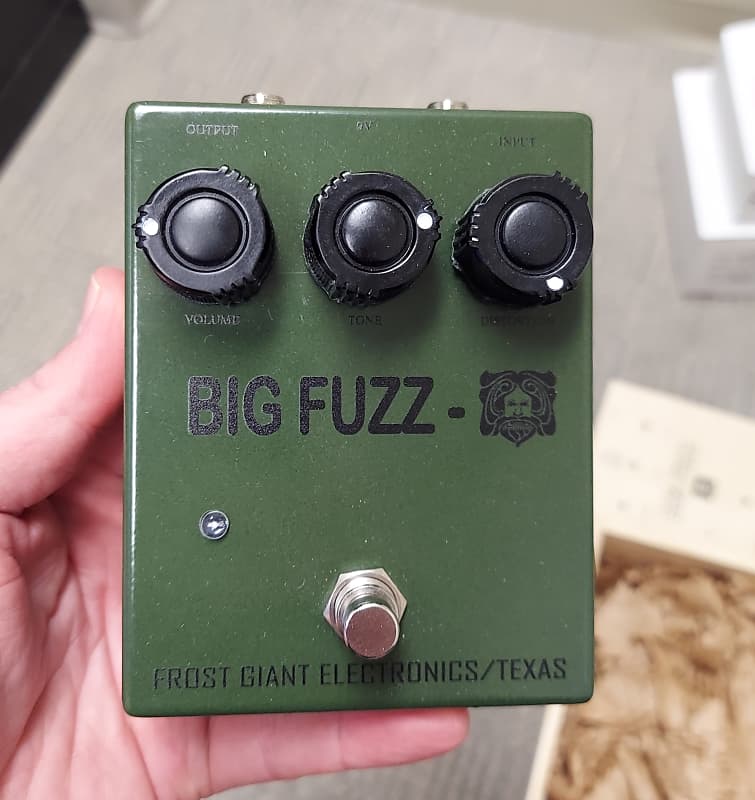 Frost Giant Electronics Big Fuzz - Green Russian 2023 - Green | Reverb