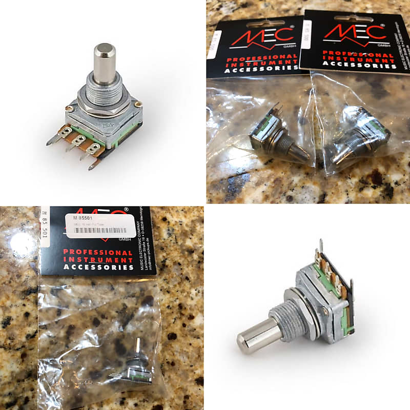Warwick MEC German 500k Pots / Potentiometers > 2 Volume + 1 | Reverb
