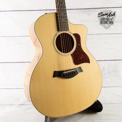 Taylor 214CE DLX Acoustic Electric Guitar Limited Edition | Reverb