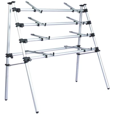 Jaspers Keyboard Stand for 2 keyboards, black - | Reverb Deutschland