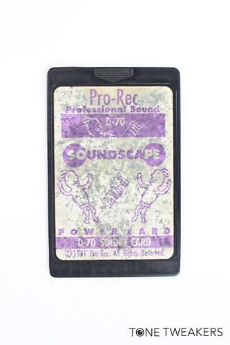 Roland D-70 Sound Card Pro-Rec Soundscape Power Patch Data | Reverb