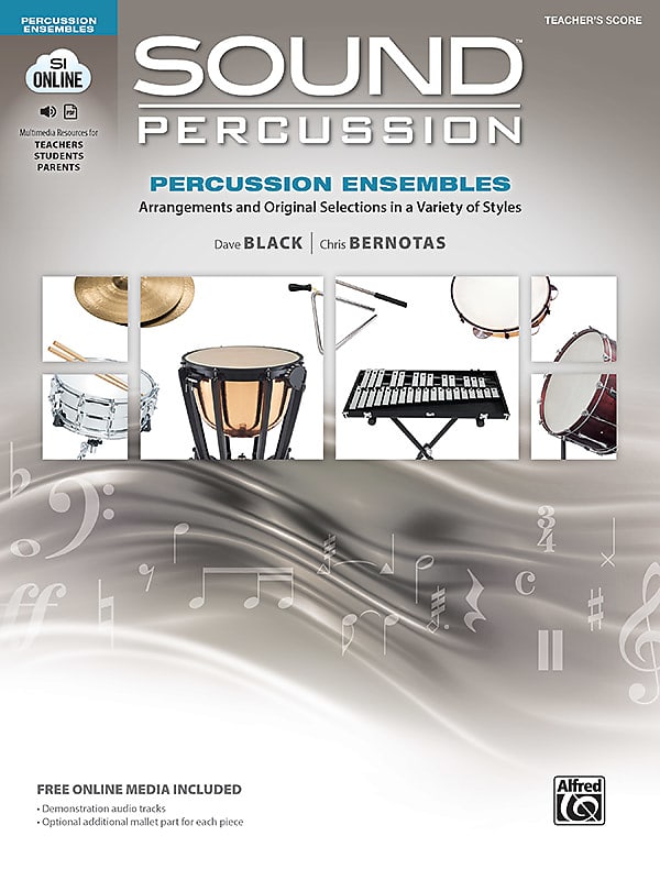 Sound Percussion: Percussion: Teacher's Score | Reverb