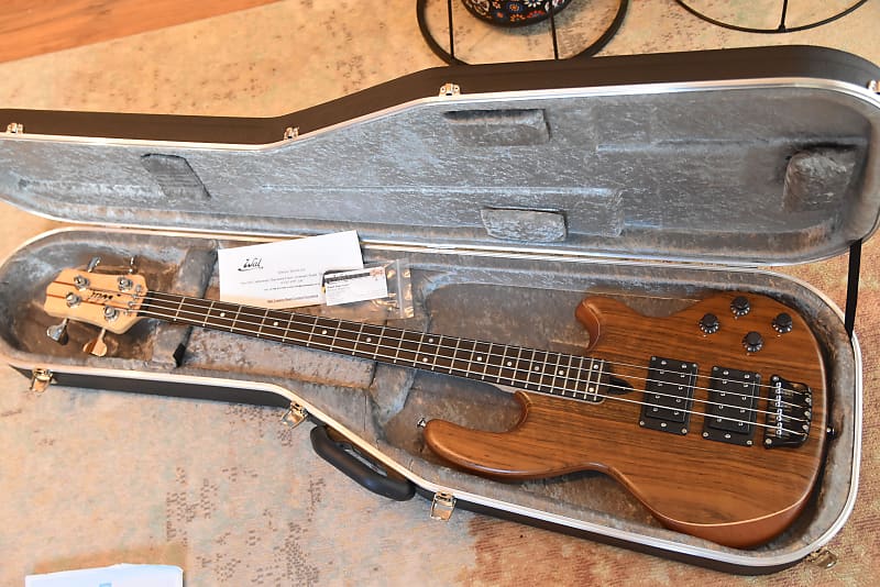 Wal MK2 2021 Walnut 4 string bass guitar | Reverb