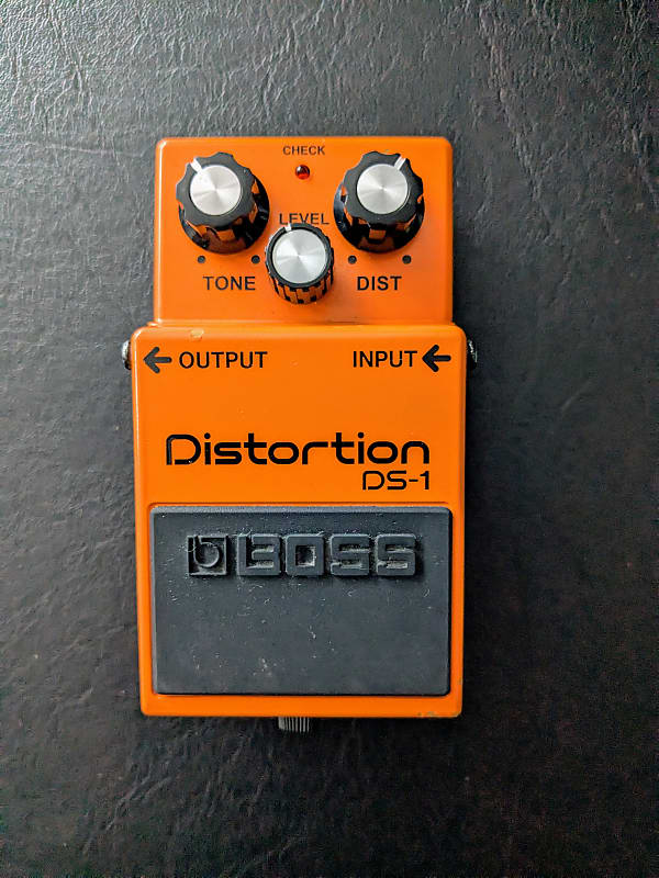 Boss DS-1 Distortion (Silver Label) 1994 - Present - Orange | Reverb