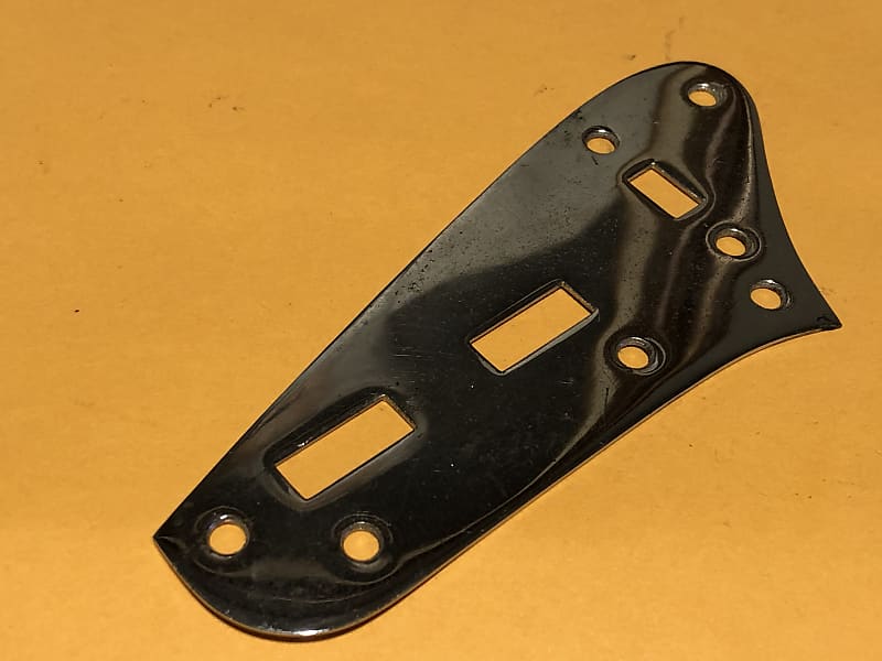 Fender Jaguar/Jazzmaster Control Plate 70s Chrome | Reverb UK