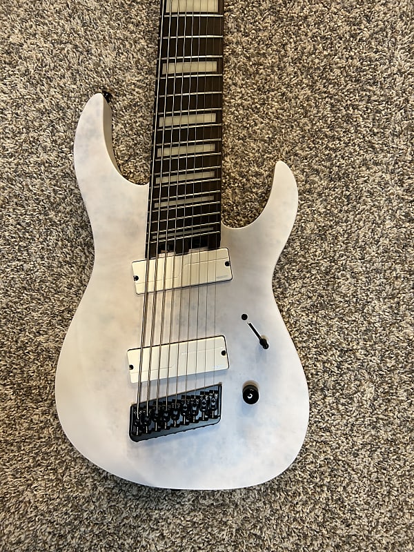 Legator Lucas Mann 9 String Guitar Trans White Satin Finish | Reverb