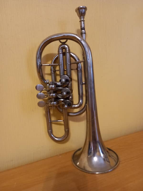 Soviet Trumpet Cornet USSR Musical Wind Instrument Vintage | Reverb