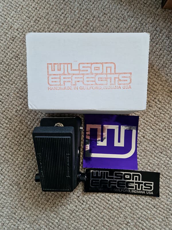 Wilson Effects Mini Q-Wah 2021 Black | Reverb