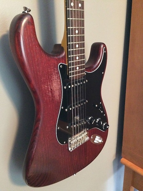 Fender Limited Edition Stratocaster 2014 Stain Wine Red | Reverb