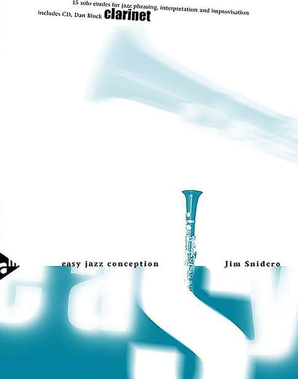 Easy Jazz Conception Clarinet 15 Solo Etudes For Jazz Reverb