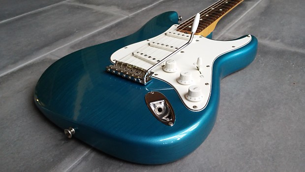 Fernandes The Revival Strat Style Early 80's Blue | Reverb
