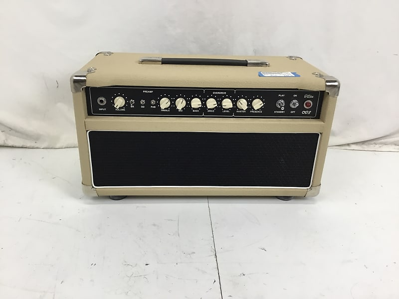 Brown Note D Lite ODS Tube Guitar Head + Footswitch - Cream | Reverb