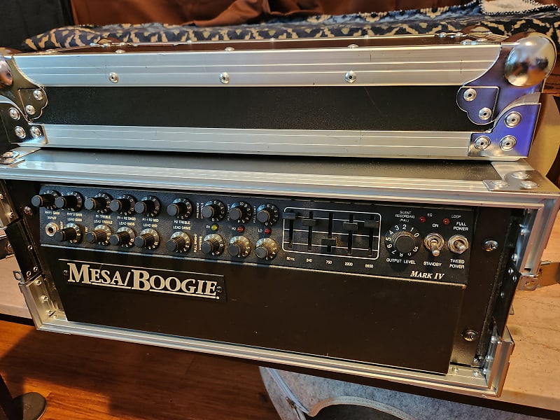 Mesa Boogie Mark IV 3-Channel 85-Watt Guitar Amp Head 1990 - | Reverb