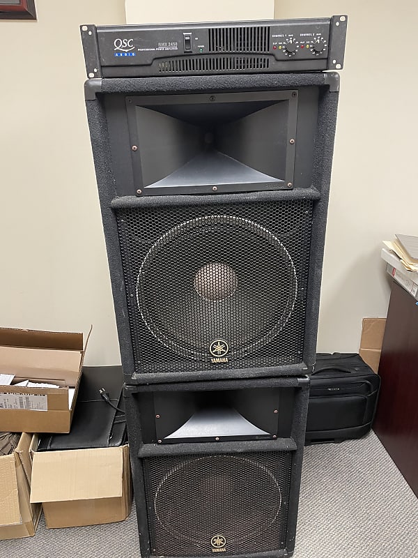 Yamaha S115 15” speakers | Reverb