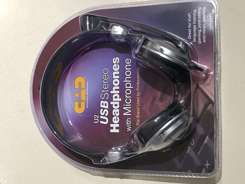 Mint CAD USB Stereo Headphones w/ Microphone | Reverb
