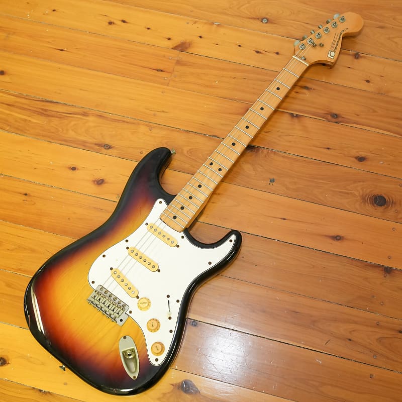 Fernandes Stone Logo FST-70 1970s MIJ Strat Style | Reverb