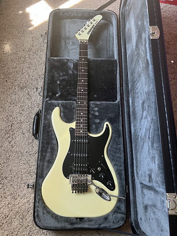 Kramer Focus 3000 1984-1985 - Crème White | Reverb