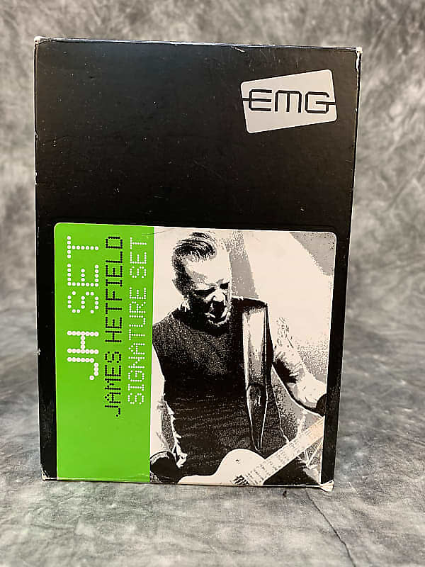 EMG JH set James Hetfield Black | Reverb