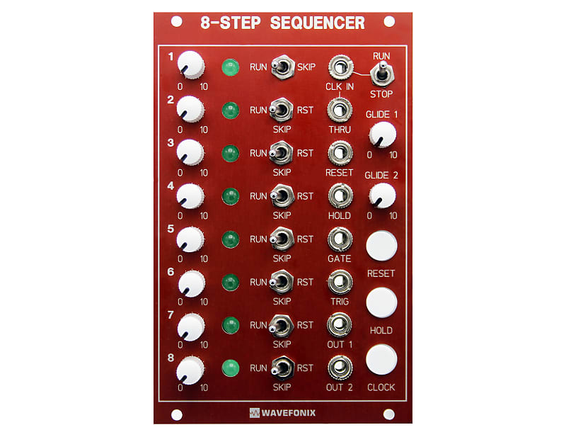 Wavefonix 8-Step Sequencer Red Edition | Reverb Australia