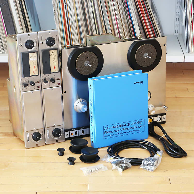 1966 Ampex AG-440B 2-Track Tape Machine in MINT N.O.S. | Reverb UK