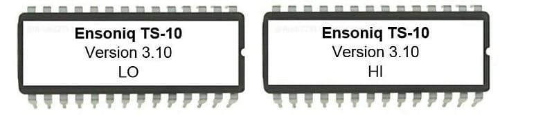 Ensoniq TS-10 Version 3.10 EPROM Firmware Upgrade Update OS | Reverb
