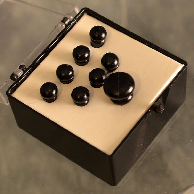 Martin Bridge and End Pin Set Black w/ SAME DAY SHIPPING | Reverb