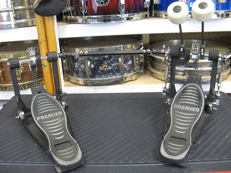 Premier Double Foot Pedal (Lot293-3U-5263) 80's - Black | Reverb