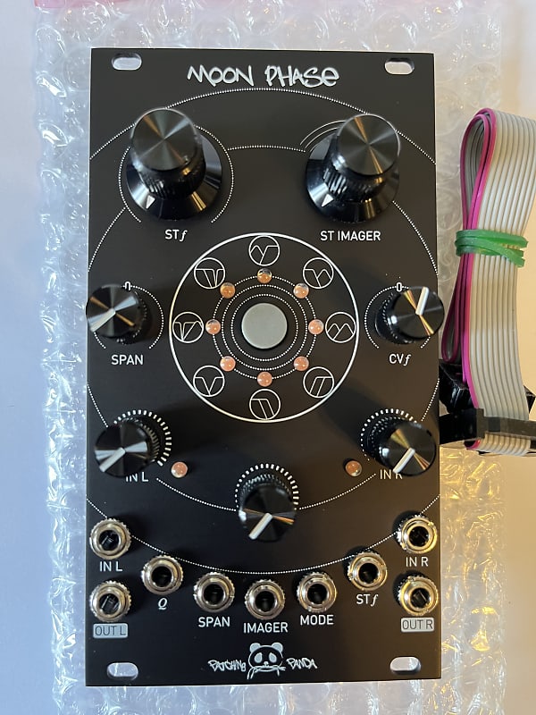Patching Panda Moon Phase 2023 - Black | Reverb