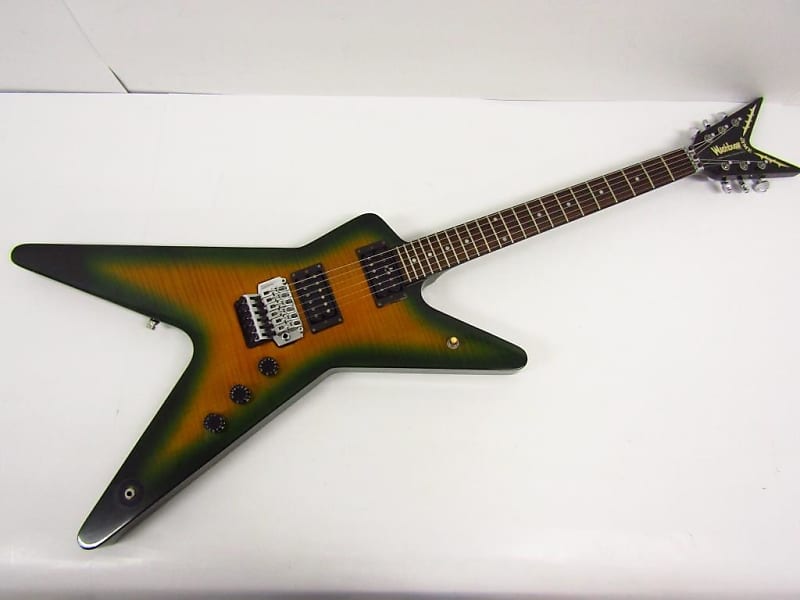 1995 Washburn Dimebag Darrell Dime 333 Dimeslime w/ Gig Bag | Reverb