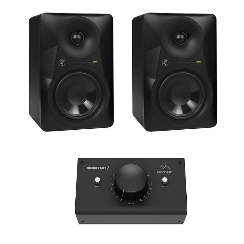 Mackie MR524 5" 50W 2-Way Powered Studio Monitor (Pair) + | Reverb