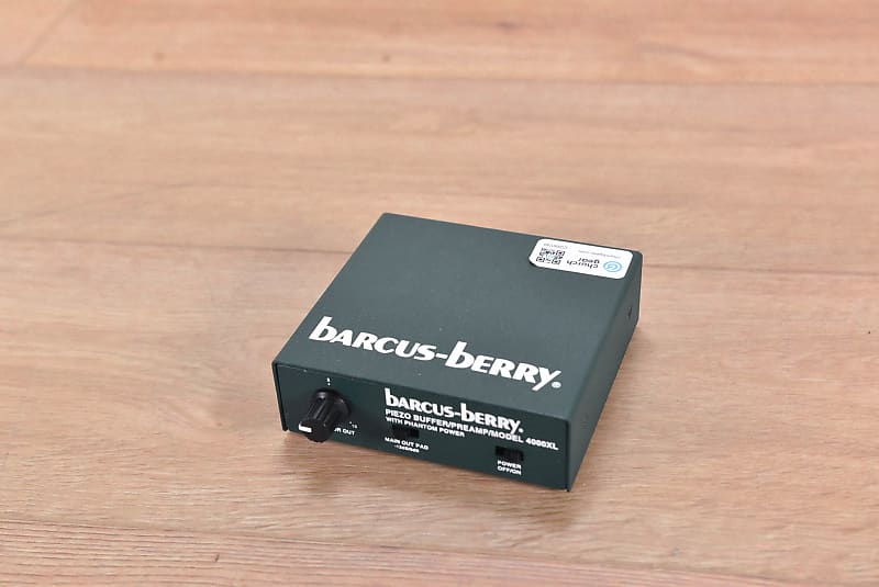 Barcus-Berry 4000XL Piezo Buffer/Preamp (No Pickup) As-Is | Reverb