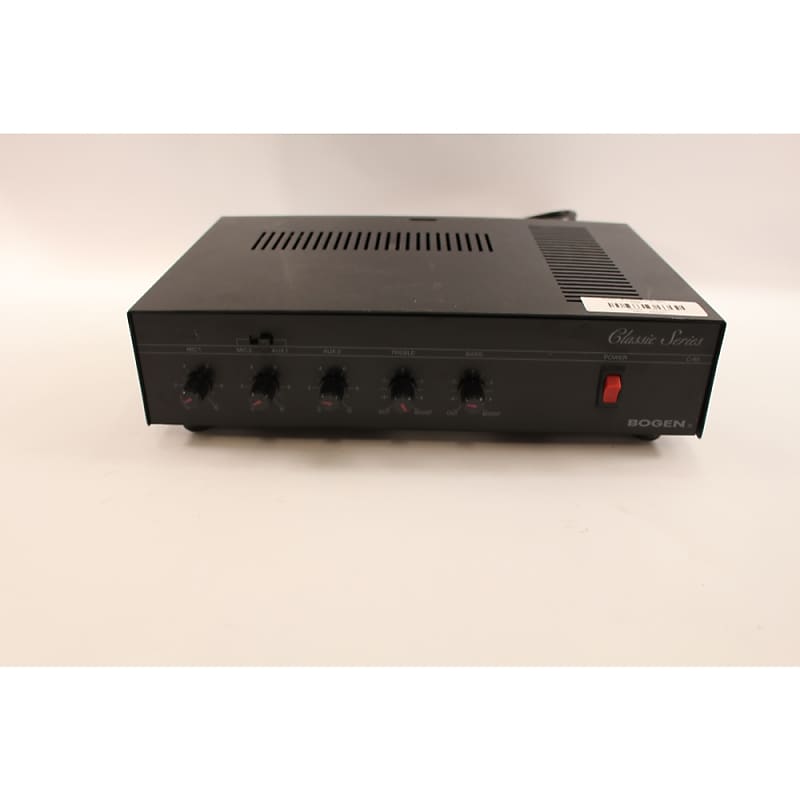 Bogen C60 Classic Series PA System Amplifier - Black - Tested | Reverb