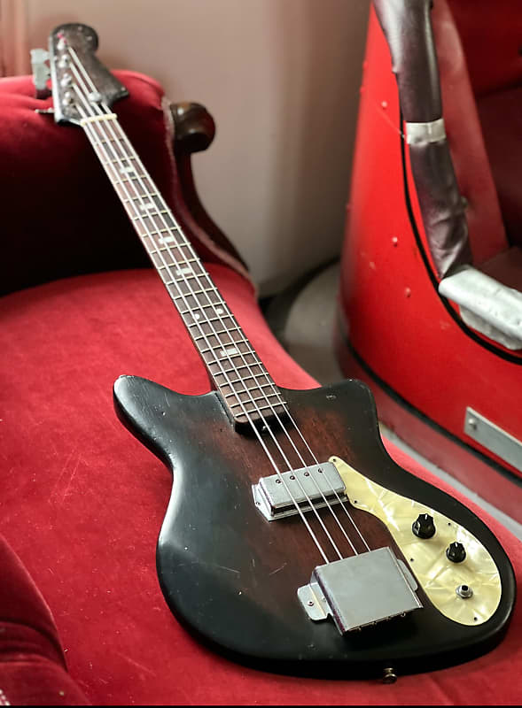 Ibanez 1960 Model-1950 Vintage Bass Guitar Sunburst - Made in | Reverb