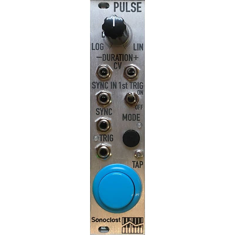 Sonoclast Pulse Eurorack Module - BLUE - Trigger and CV | Reverb